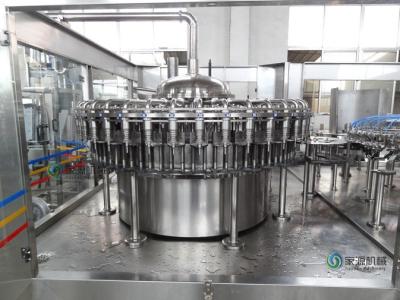 China 2L Round PET Bottle Drinks Filling Machinery , 12.08kw Rotary Filling Machine for sale