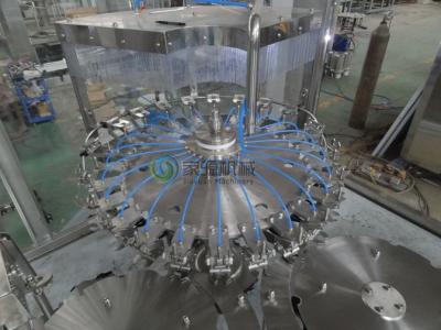 China 4 in 1 Carbonated Beverage Filler Machine , Water Filling Equipment for sale