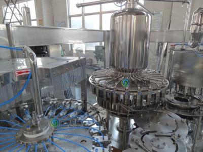China Monoblock Aseptic Hot Filling Machine 4 in 1 Rotary Filling Equipment for sale