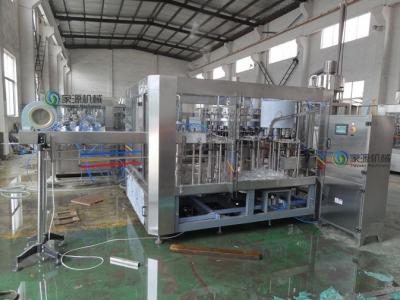China 3 in 1 Carbonated Drink Filling Machine , Aseptic Soda Water Bottling Plant for sale