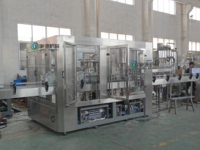 China 380V / 50HZ 3 in 1 Beverage Filling Machine Automatic Mineral Water Bottling Plant for sale