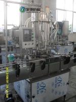 China Glass Bottle Hot Juice Filling Machines , Automatic Water Bottling Plant for sale
