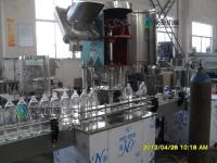 China Glass Bottle Hot Juice Filling Machines , Automatic Water Bottling Plant for sale