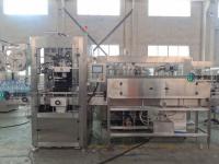 China Chain Mechanism  Touch Screen Condiment Full Automatic Shrink Labeling Machine for sale