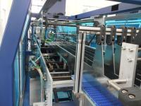 China Sink Type Wrap Around Carton Packing Machine PLC Driven  For Shampoo Bottle for sale
