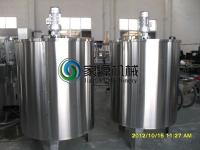 China Stainless Steel Juice Mixing Tank 50L - 10000L For Beverage Processing for sale