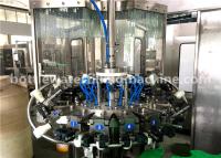 China Juice / Water 330ml Glass Bottle Filling Crown Cap Sealing Machine Fully Automatic for sale