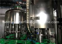 China Juice / Water 330ml Glass Bottle Filling Crown Cap Sealing Machine Fully Automatic for sale