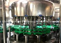 China Juice / Water 330ml Glass Bottle Filling Crown Cap Sealing Machine Fully Automatic for sale