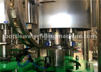 China Glass Bottle Flavor Water Filling Machine , 3 In 1 Juice Production Line for sale