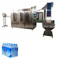 China 500 Ml Bottled Water Equipment , Stainless Steel Mineral Water Filling Machine for sale