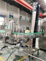 China 8000 BPH Glass Bottle Carbonated Soft Drink Filling Machine With PLC Control for sale