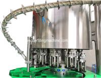 China 3 In1 Bottle Filling Machine / Soda Water Line Isobaric Beer Washing Filling Capping for sale