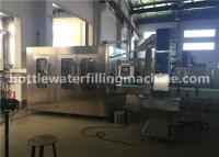 China Rotary Drinking Water Big Automatic Bottle Filling Machine , Bottled Water Production Plant for sale