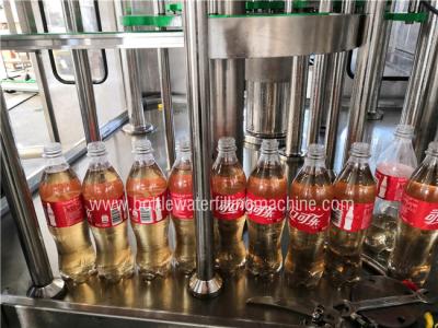 China Auto Carbonated Drink Filling Machine , Flavored Energy Drink Juice Bottling Machine for sale