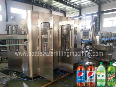 China CE SGS Carbonated Drink Filling Machine / Soft Drink , Sparkling Water Bottling Plant for sale