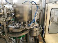 China Ss Carbonated Water Production Plant / Fizzy Drink , Isobaric Water Filling Machine for sale