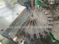 China Ss Carbonated Water Production Plant / Fizzy Drink , Isobaric Water Filling Machine for sale