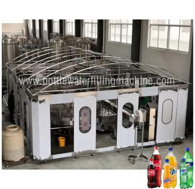 China Soft Carbonated Drink Filling Machine , Pepsi Making Machine Complet Line for sale