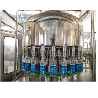 China PLC HMI Control Water Bottle Filling Machine For 250-2000ml Bottle Size for sale