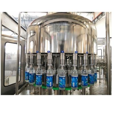 China PLC HMI Control Water Bottle Filling Machine For 250-2000ml Bottle Size for sale
