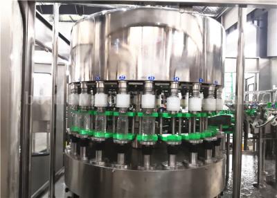 China 250ML Glass Bottle Filling And Capping Machine Fruit Juice Plant For Large Capacity for sale
