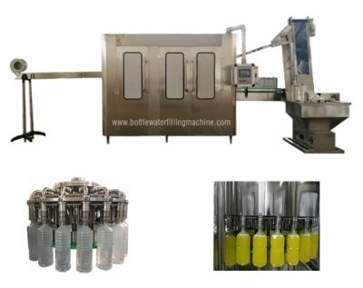 China Monoblock SUS304 Soft Drink  Rotary Liquid Filling Machine for sale