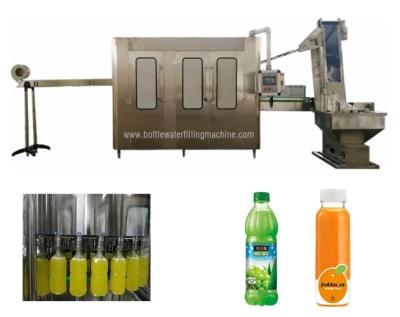 China 3000BPH 2000ML 6kw Pet Bottle Juice Filling And Sealing Machine for sale