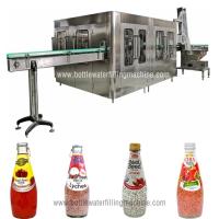 China Glass Bottle Filling Machine, Small Juice Production Machinery, Making Plant for sale