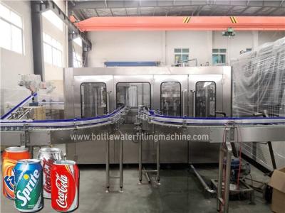 China Stainless Steel 330ml Automatic Soda Carbonated Drink Filling Machine for sale