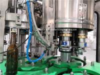 China Rinser Filler Cacpper 1000bph Glass Milk Bottle Soda Filling Machine for sale