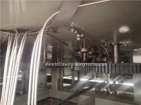 China Hanging Conveying 24000BPH Automatic Juice Bottle Filling Machine for sale
