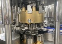 China 10kw 54.9mm Can Vodka  Juice Beverage Filling Machine Normal pressure for sale