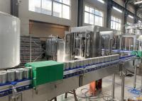 China 6000can/H 54.9mm Fruit Juice Aluminum Can Filling Machine Non Gassy for sale