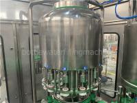 China Automation 250ml 2000BPH Glass Milk Bottle Filler 380V 50HZ for sale