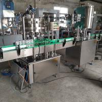 China 2000cans/H Carbonated Counter Pressure Brewery Canning Line for sale