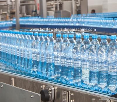 China Automatic Pure Drinking Mineral Water Filling Machine PLC Control for sale
