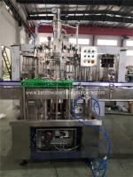 China Isobaric  Carbonated Drink Production Line , Carbonated Bottling Equipment Adjustable Speed for sale