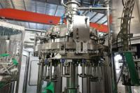 China Glass Bottle Carbonated Soft Drink Rinsing Filling Machines 2000ml Production Line for sale
