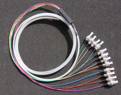 China Ribbon Fiber Optic Connectors / PC  APC UPC Patch Cord Pigtail for sale