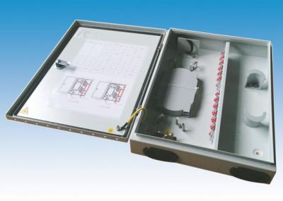 China Normal Type Optical Fiber Distribution Box 48 CORE For FTTB FTTO for sale