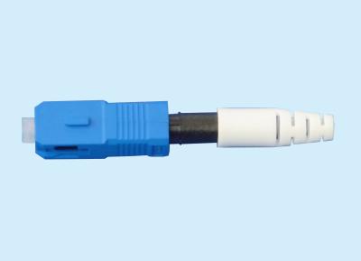China SC  Field Installable Fast  Optical Fiber Connector Direct Connecting Type for sale