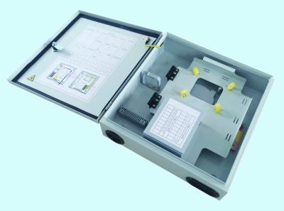 China 16 Splitters Plug In SplitterOptical Fiber Distribution Box Wall - Mounted for sale
