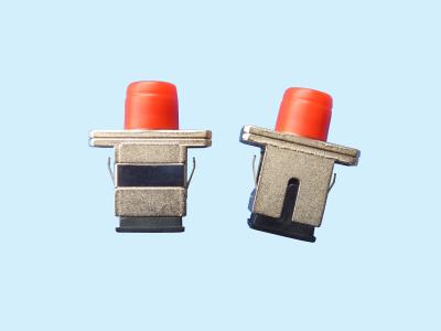 China Shuttered SC Fiber Optic Connectors / Custom Material Fc Sc Adapter for sale