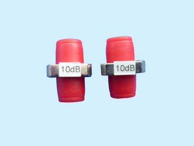 China Customized Flange Type Attenuator Fiber Optic Connectors Fc - Fc 10db for sale