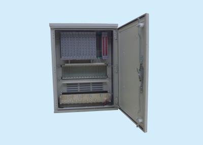 China Wall Mounted Cross Connect Cabinet Jumper Free SMC Or Stainless Steel P65 144CORE for sale