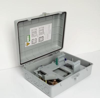 China Pole Mounted Plastic Optical Distribution Box 1x16 , 340*265*120mm for sale