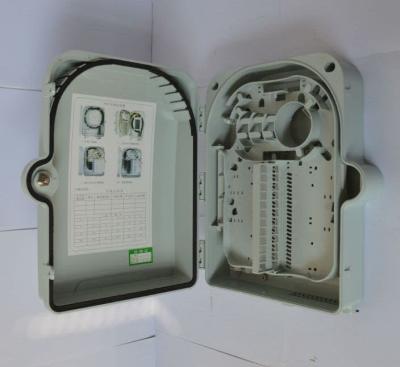 China Wall Mounted Or Pole Mounted Optical Fiber Distribution Box 340*265*120mm for sale