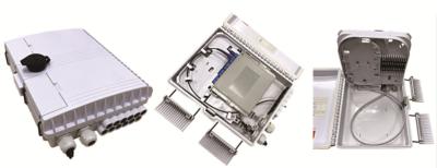 China Plastic Optical Fiber Distribution Box 250X190X72mm,wall-mounted(Indorr&outdoor),IP65,8CORES for sale