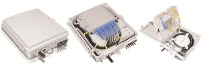 China Plastic fiber optical distribution box,225X200X65mm,wall-mounted(Indoor&outdoor),IP65,1X8 Drawer splitter for sale